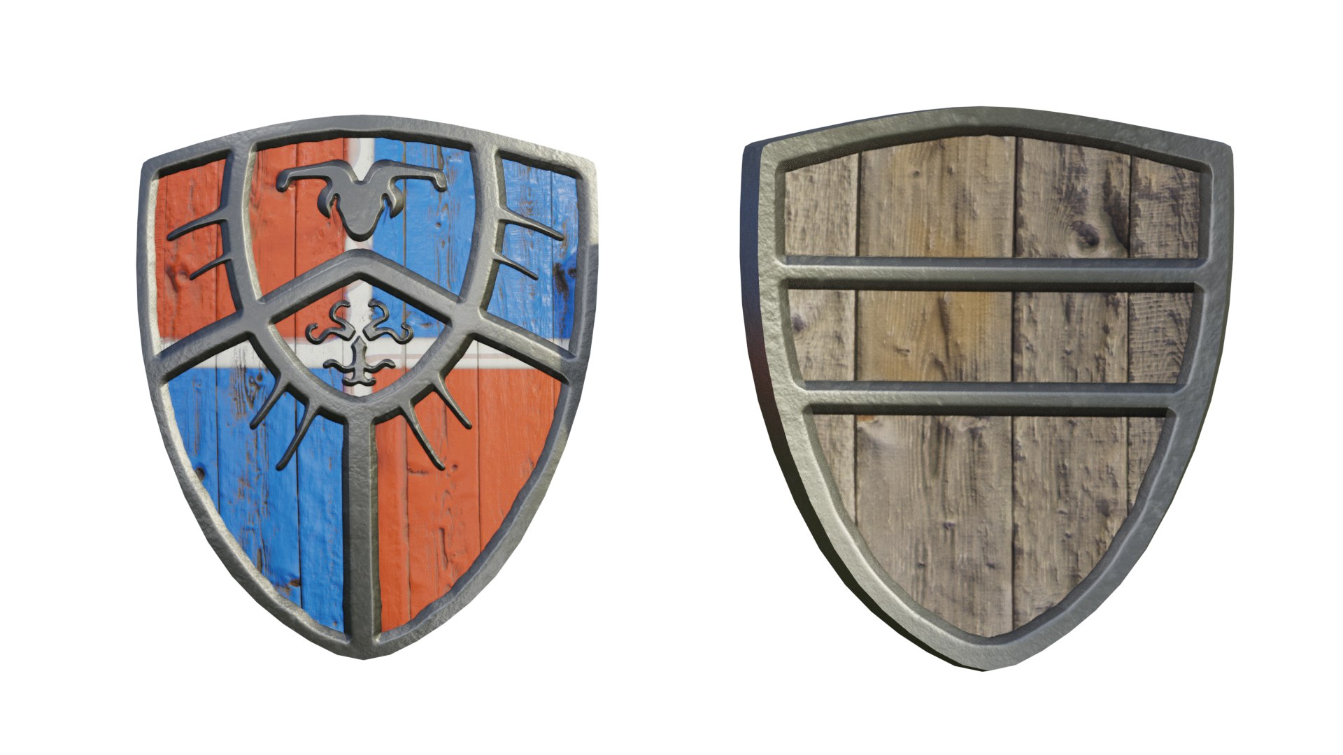 3D Medieval Shield Model - TurboSquid 1774476