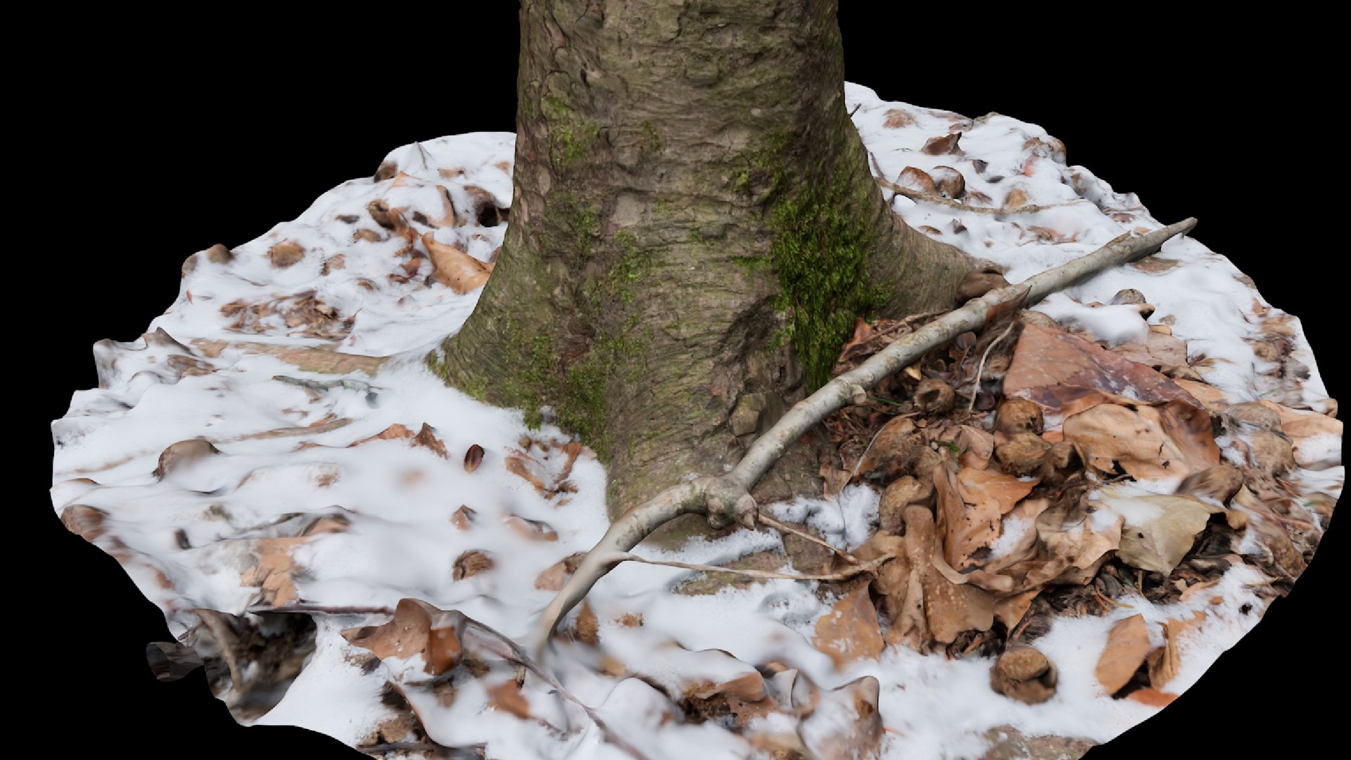 3D Swiss Winter Tree 003 And 007 - TurboSquid 2178152