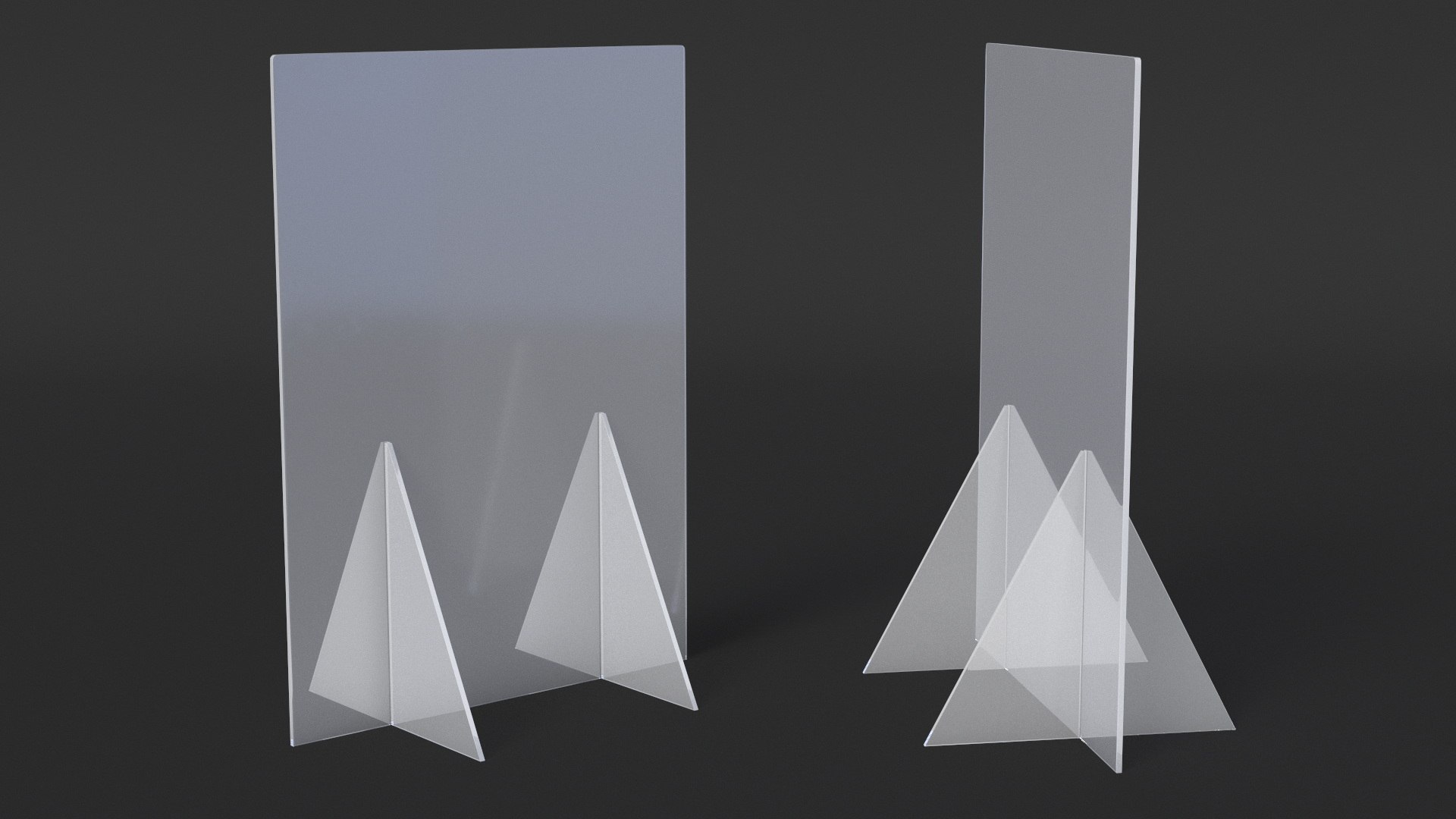 Transparent Partition 3D - TurboSquid 2306866