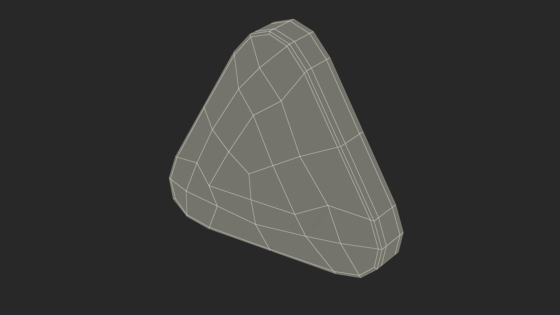 Triangle Pill 3D Model - TurboSquid 2342323