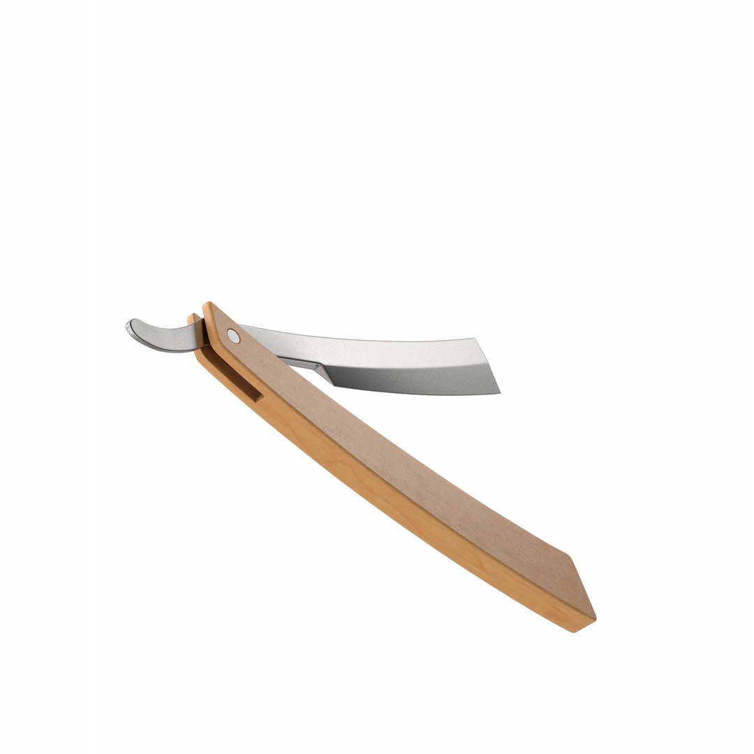 3D Straight Razor - TurboSquid 2010866