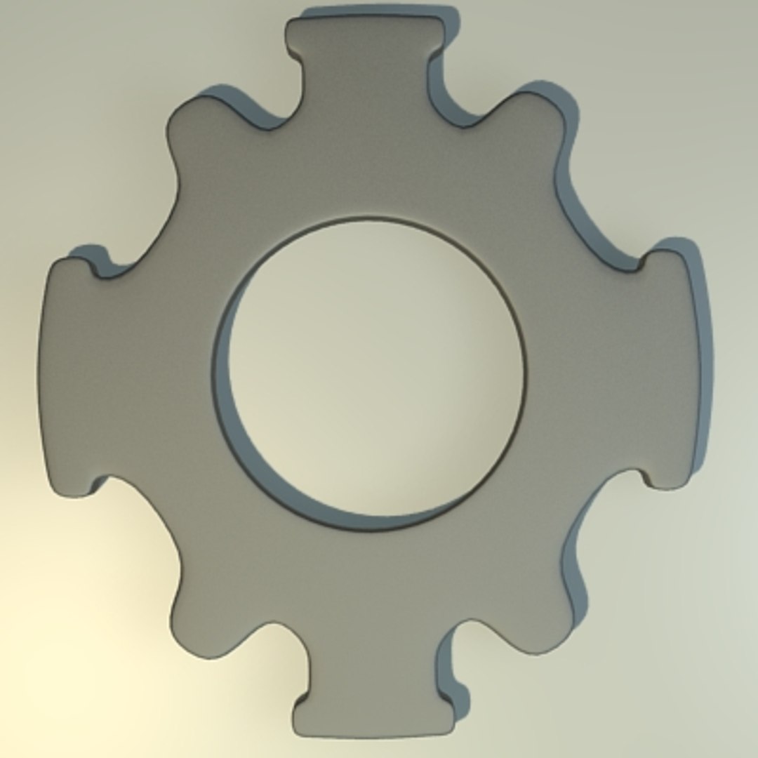 metal component 3d model