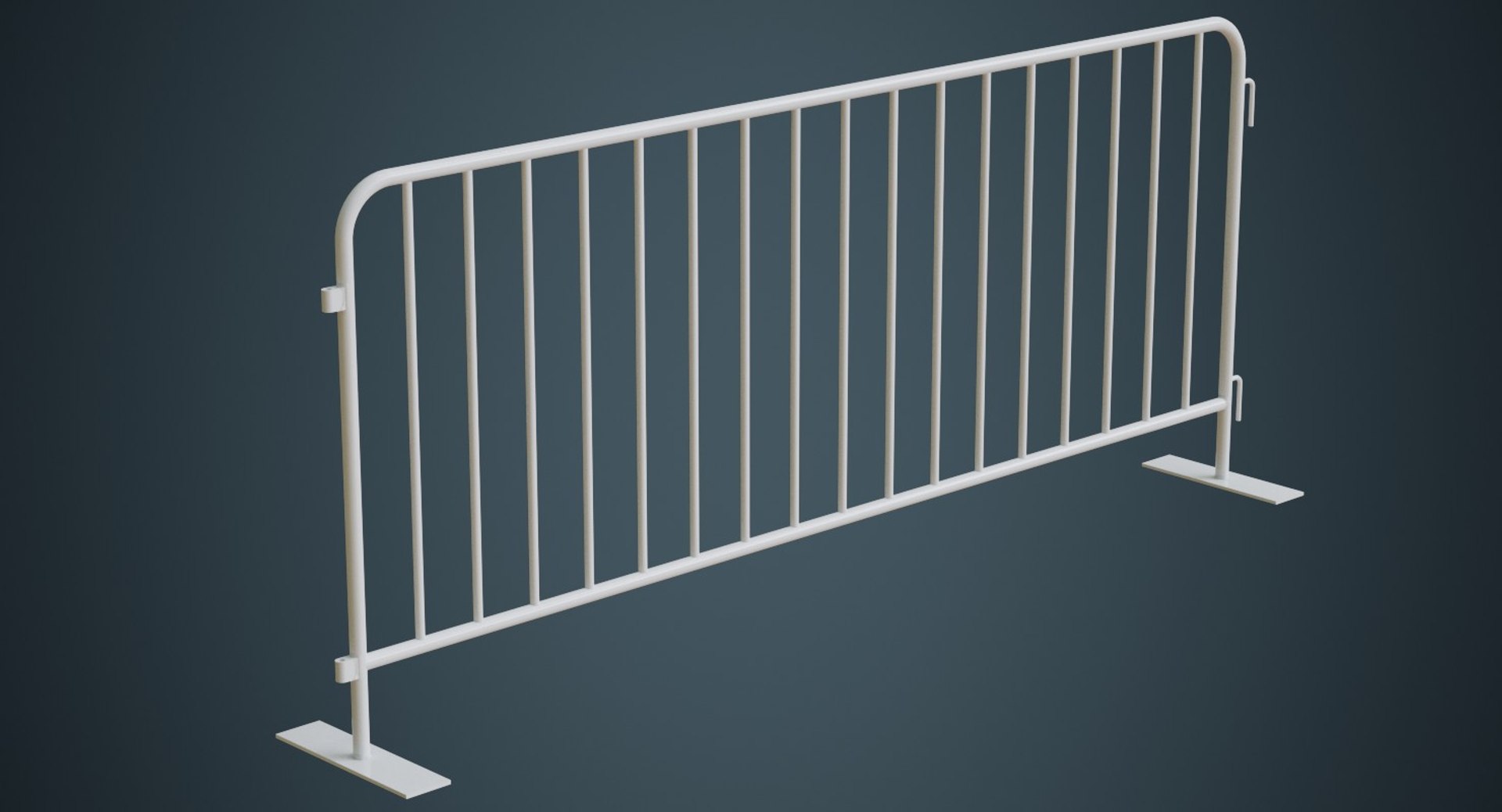 Crowd Barrier 3a Model - TurboSquid 1491298