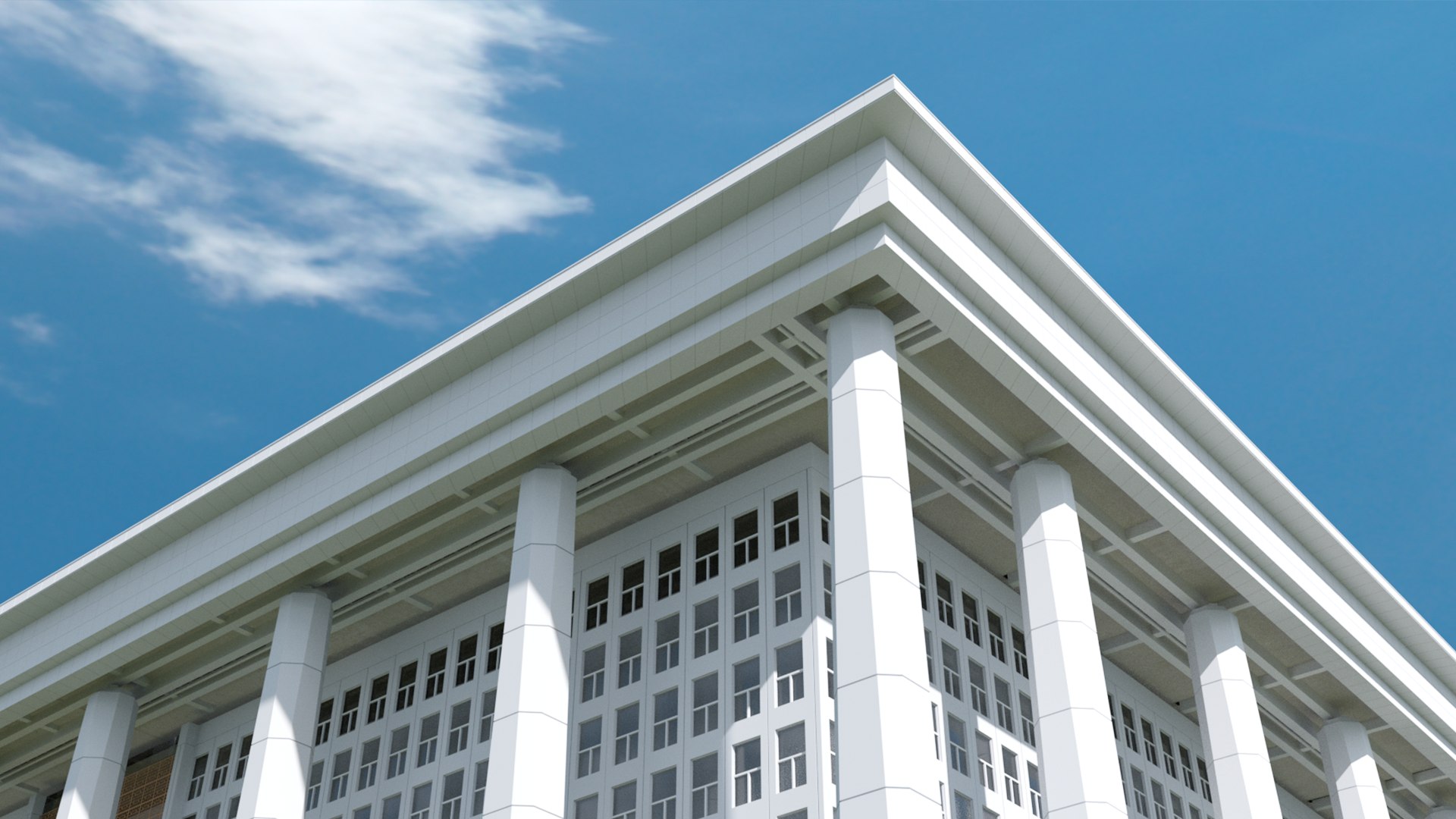 Korean National Assembly Building Capitol 3D - TurboSquid 2262198