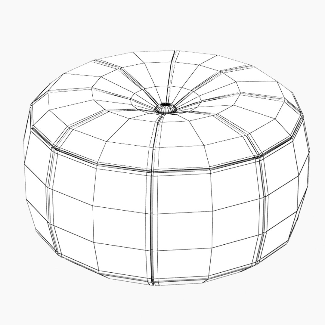 Pouf 3d Model
