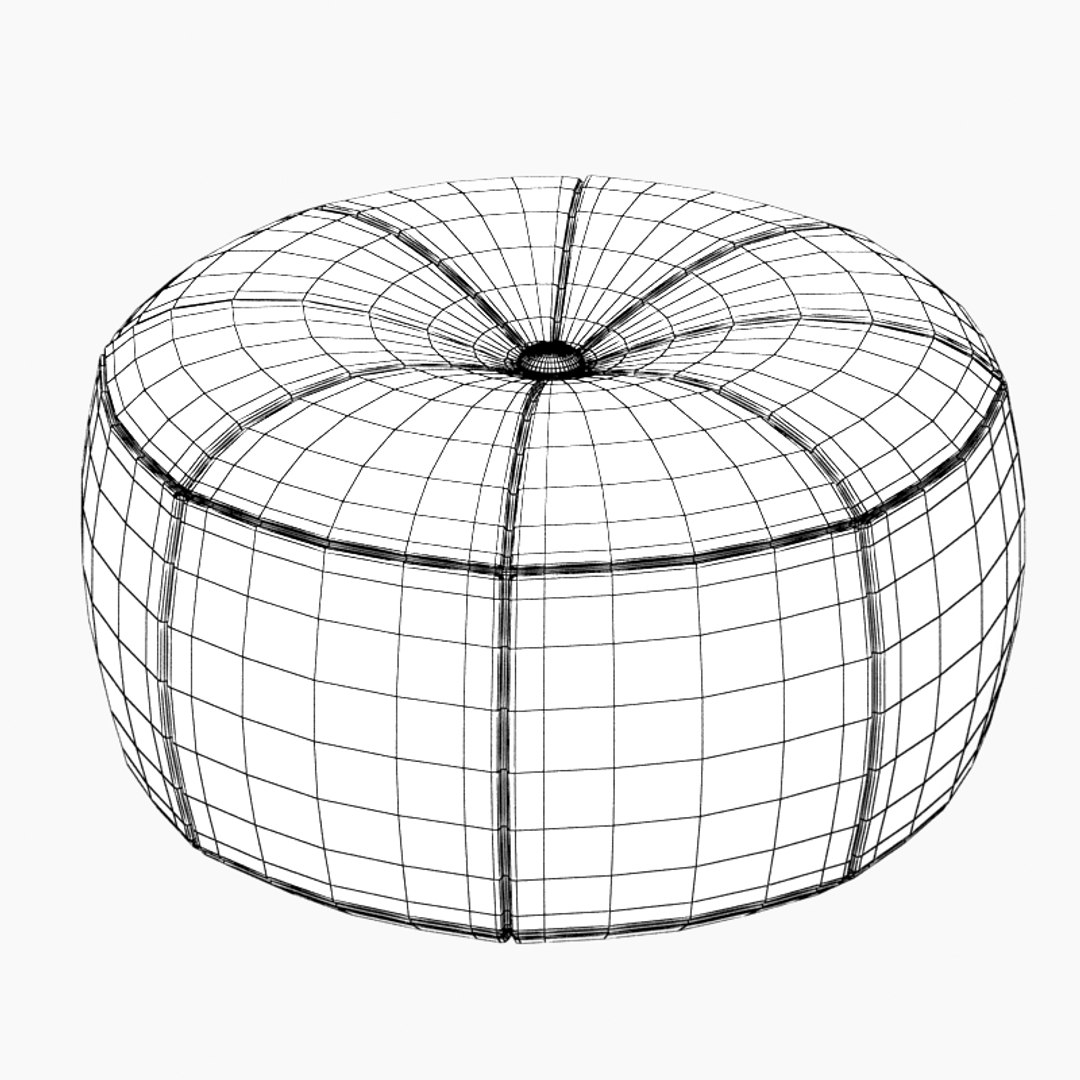 Pouf 3d Model