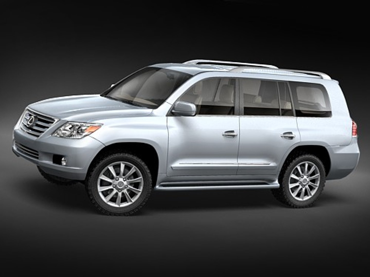 3d lexus lx570 2008 suv