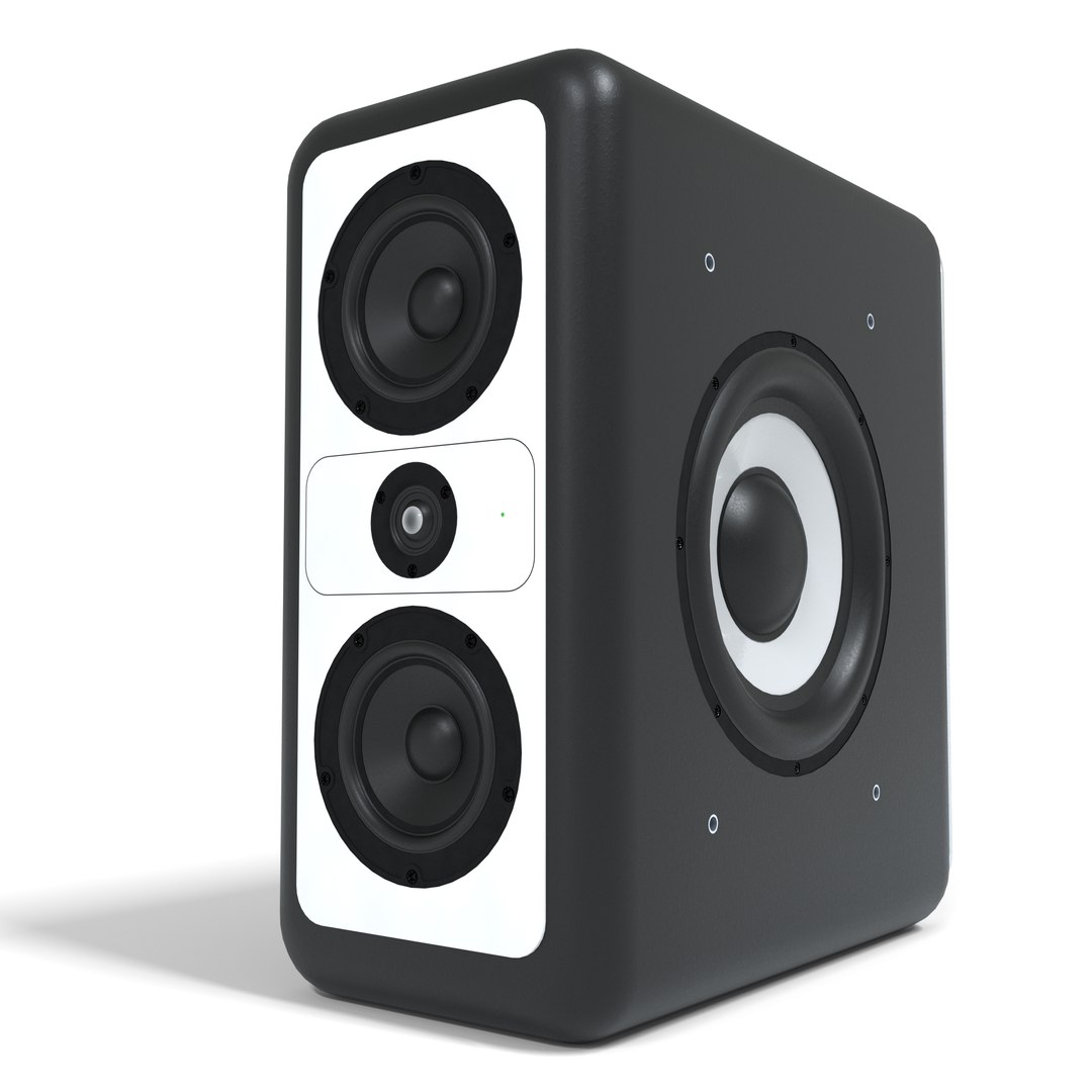 3D Model BarefeetMM27 Studio Monitor - TurboSquid 1977677