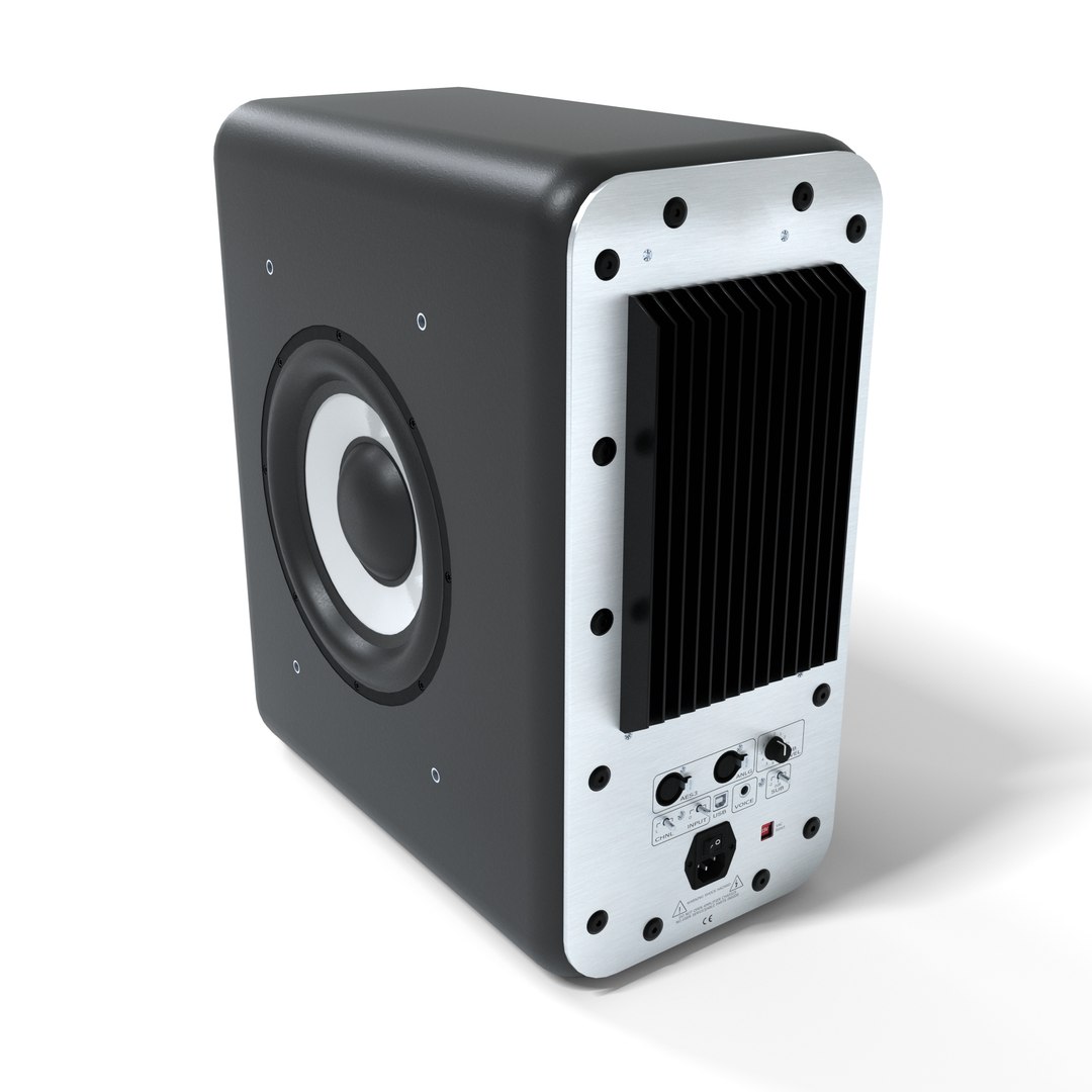 3D Model BarefeetMM27 Studio Monitor - TurboSquid 1977677