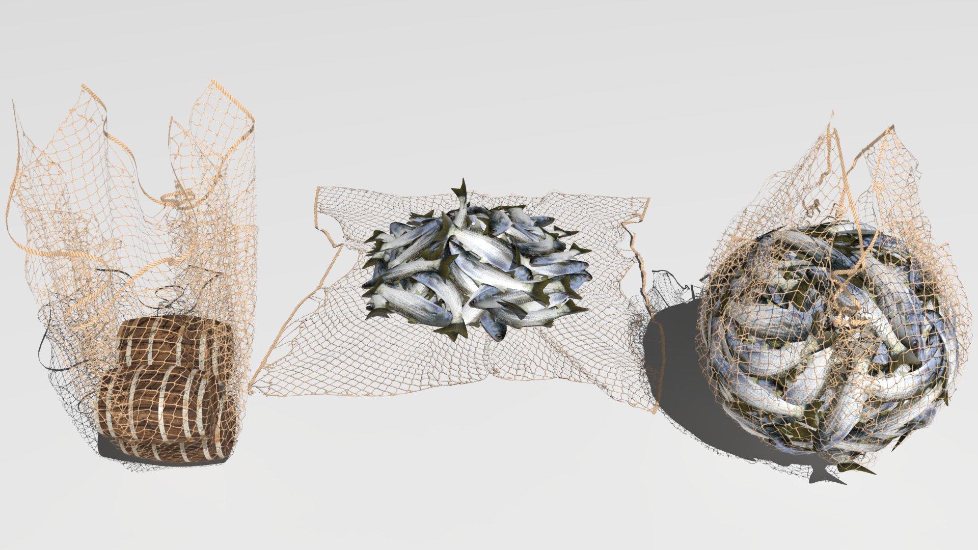 3D Fishing Net - TurboSquid 1976760