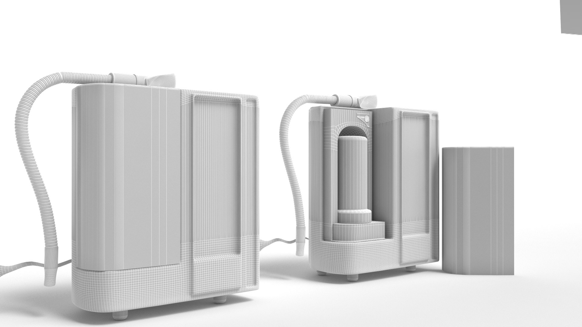 Water Cleaning Machine 3D Model - TurboSquid 1694712