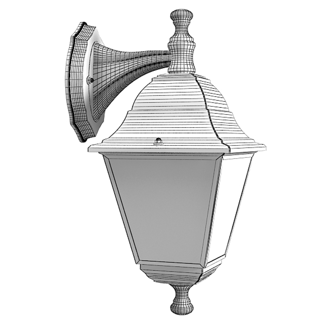 outdoor wall lamp 3d model