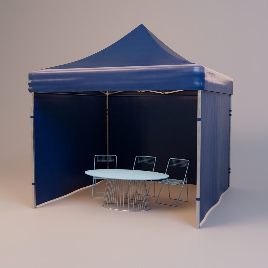 Free 3D Promotional Tent 3D Model Model - TurboSquid 2240947