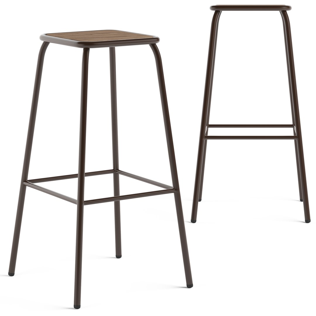 CultFurniture Brooklyn Stool 3D - TurboSquid 2173093