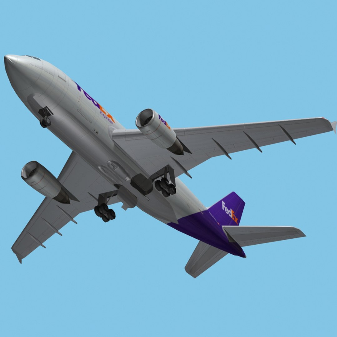 Airbus A310 3d Model