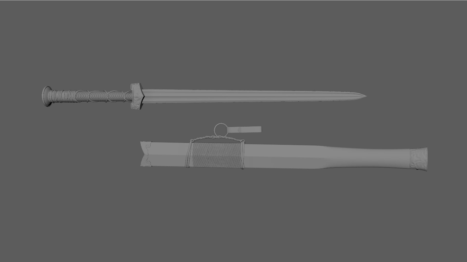 3D Sword Model - TurboSquid 2155979