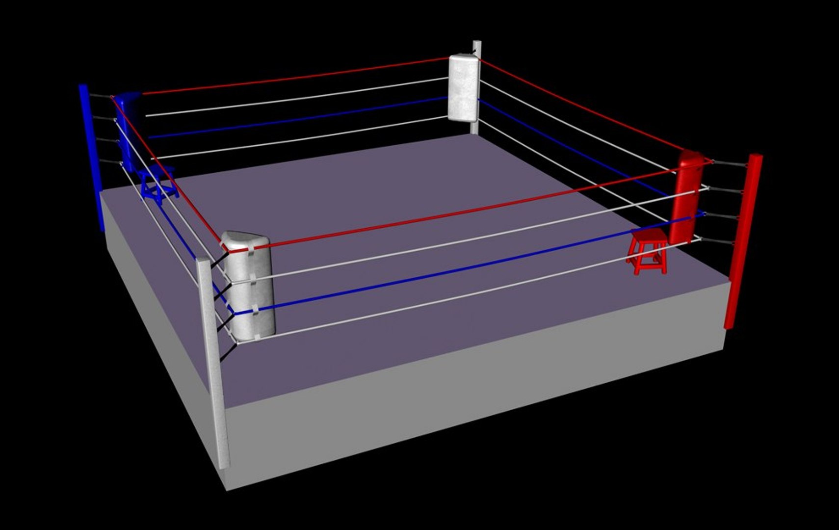 cinema4d boxing ring