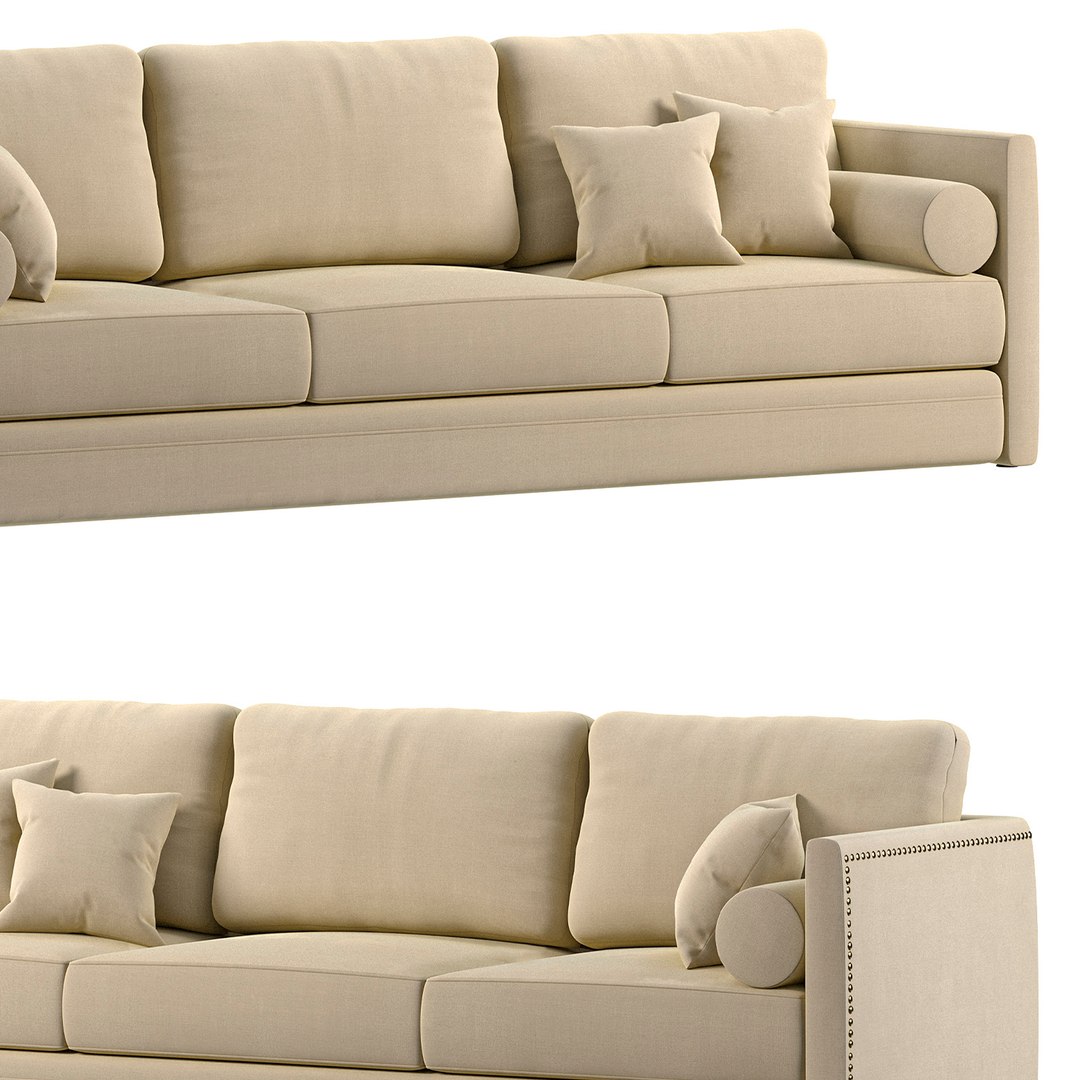 CHANEL SOFA By Laskasas 3D Model - TurboSquid 1958518