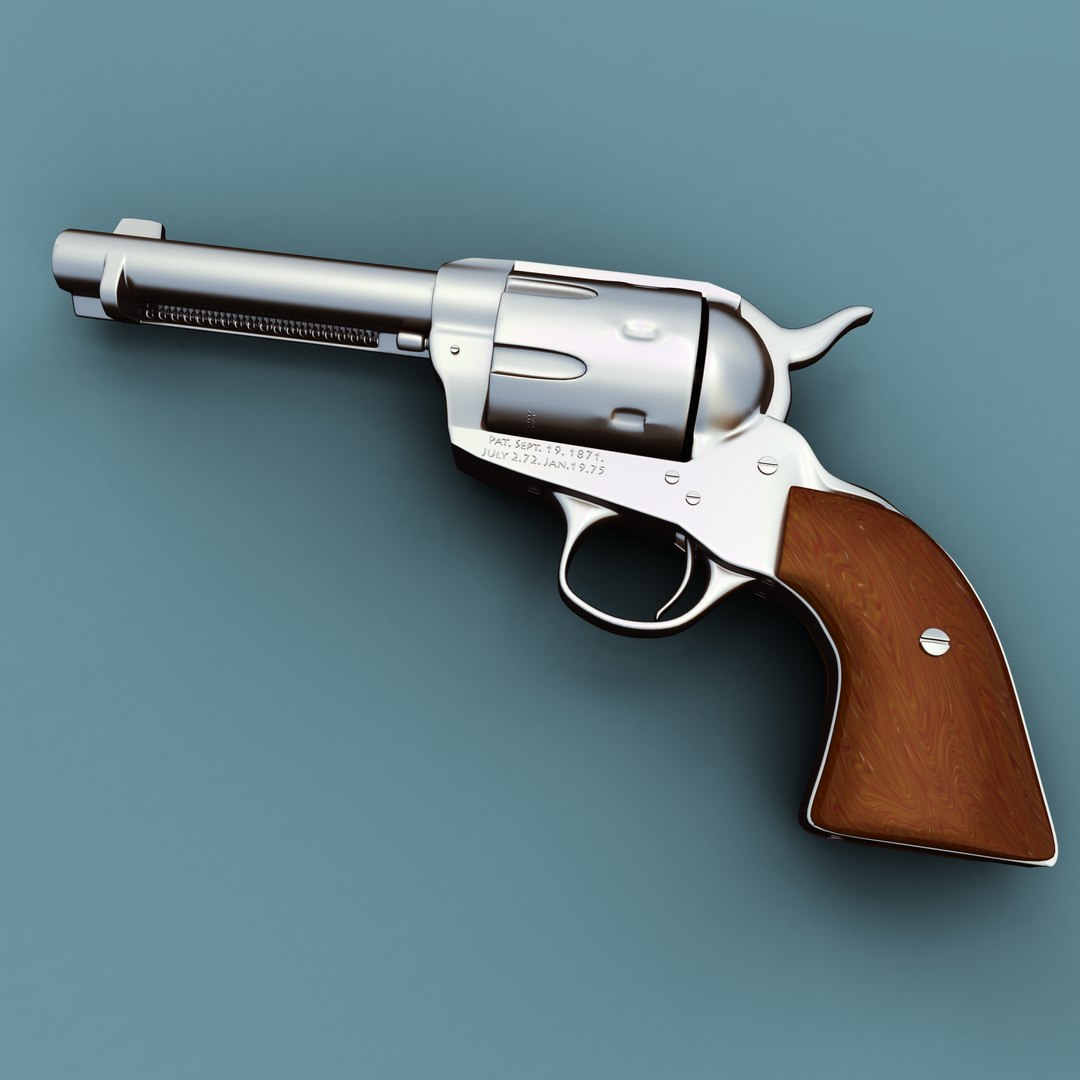 3d Colt Peacemaker 38-40 Model