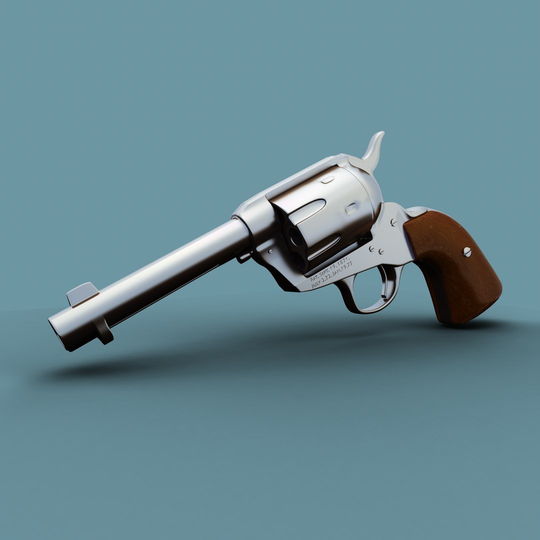 3d Colt Peacemaker 38-40 Model