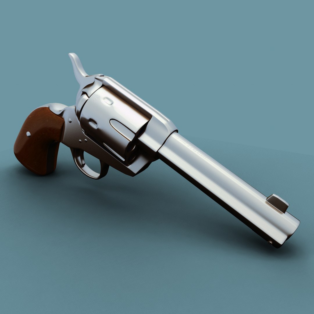 3d Colt Peacemaker 38-40 Model