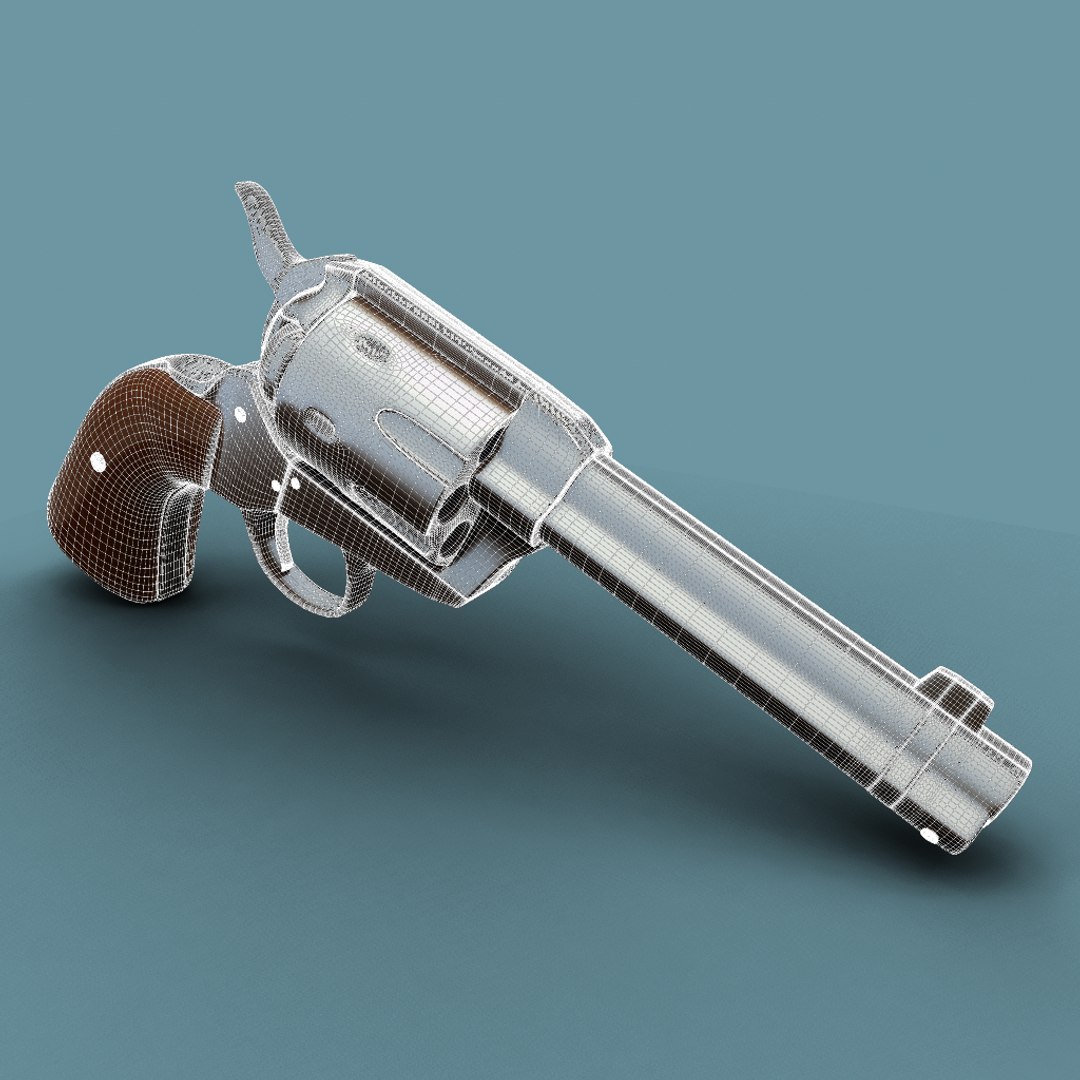 3d Colt Peacemaker 38-40 Model
