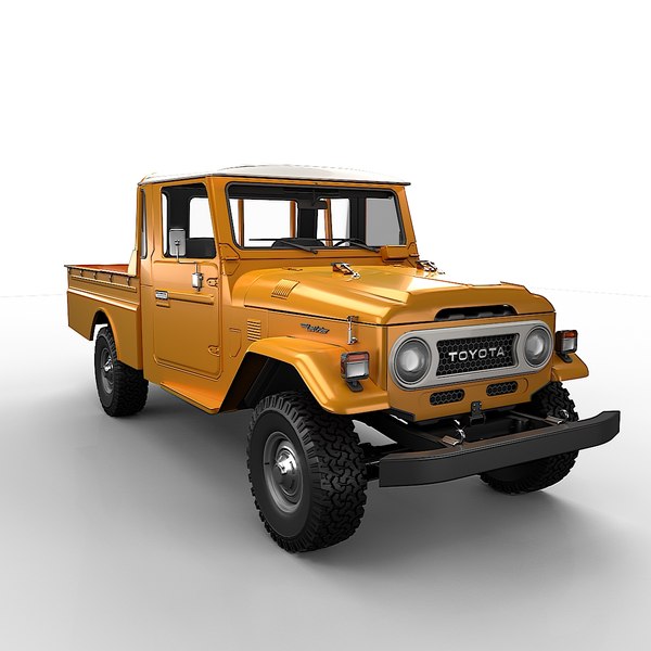 Toyota land cruiser fj47 3D model - TurboSquid 1327355