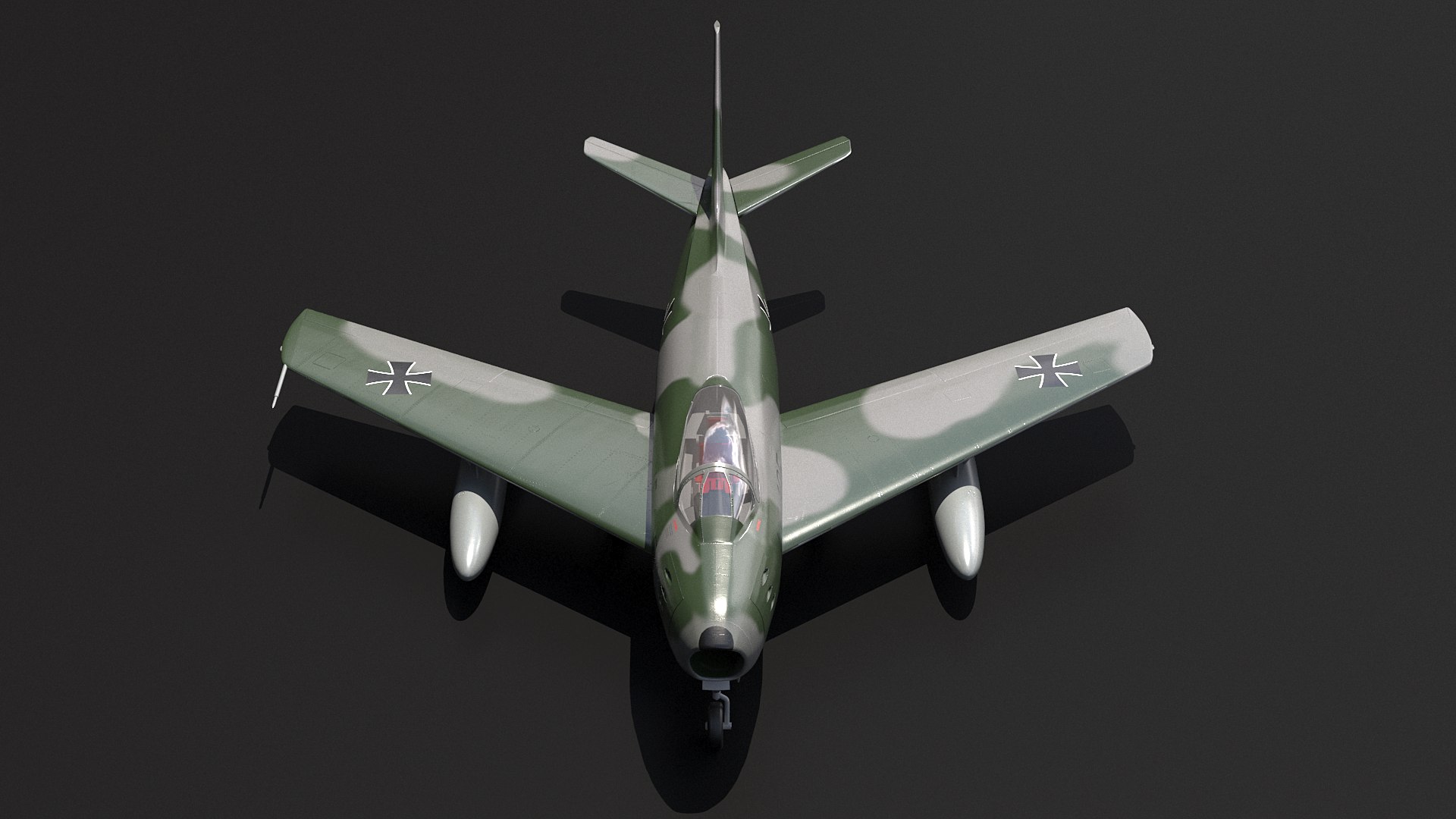3D f-86 Sabre Luftwaffe - TurboSquid 1997595