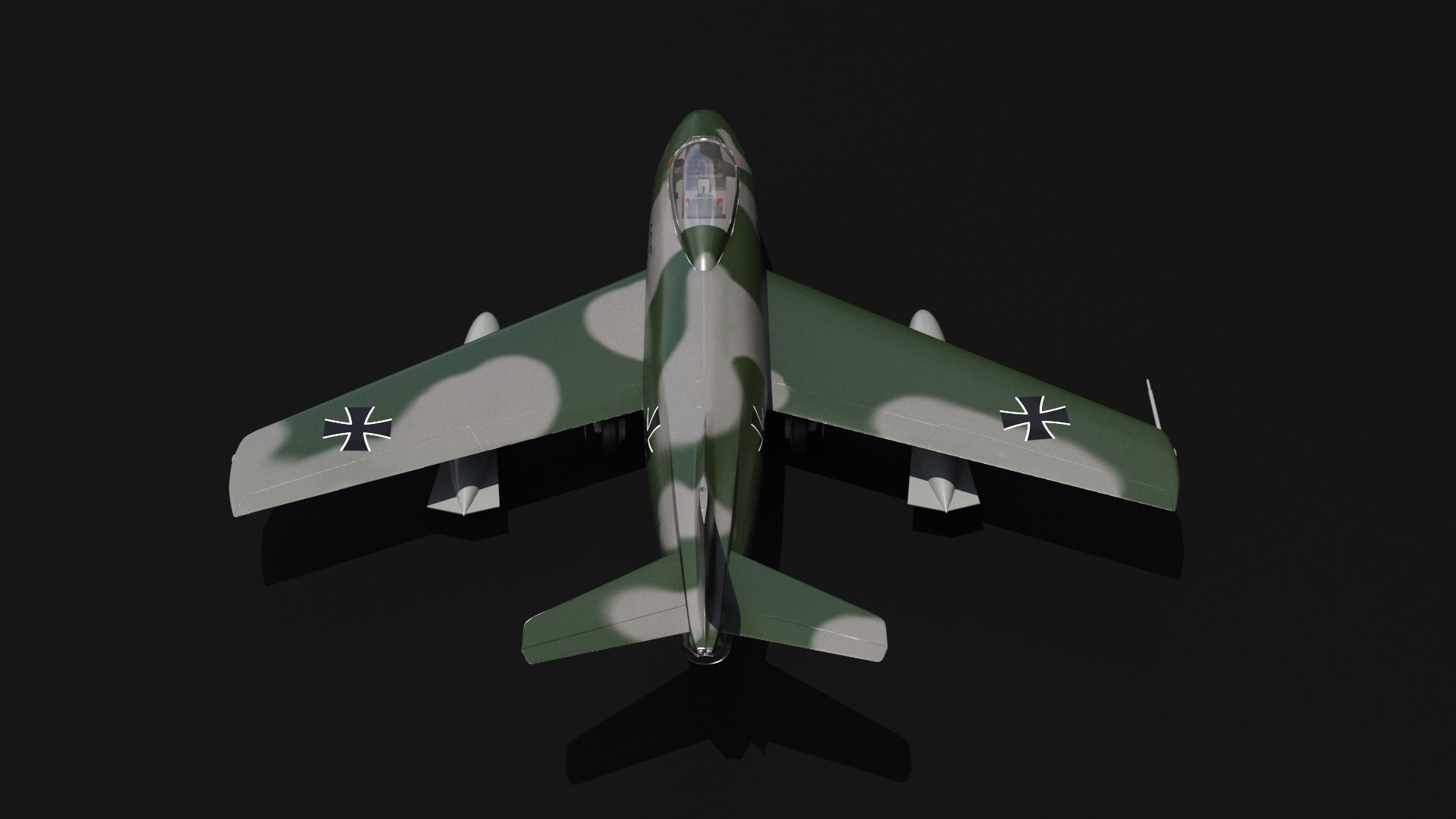 3D f-86 Sabre Luftwaffe - TurboSquid 1997595
