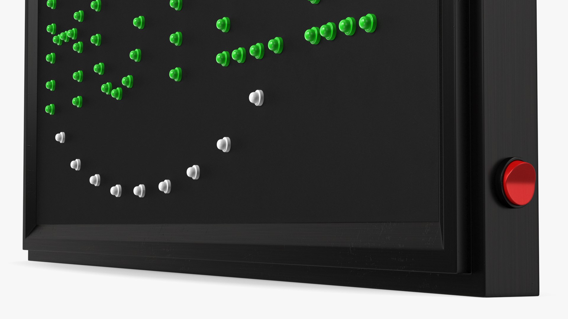 3D Model Green Hotel LED Neon Sign OFF - TurboSquid 2110954