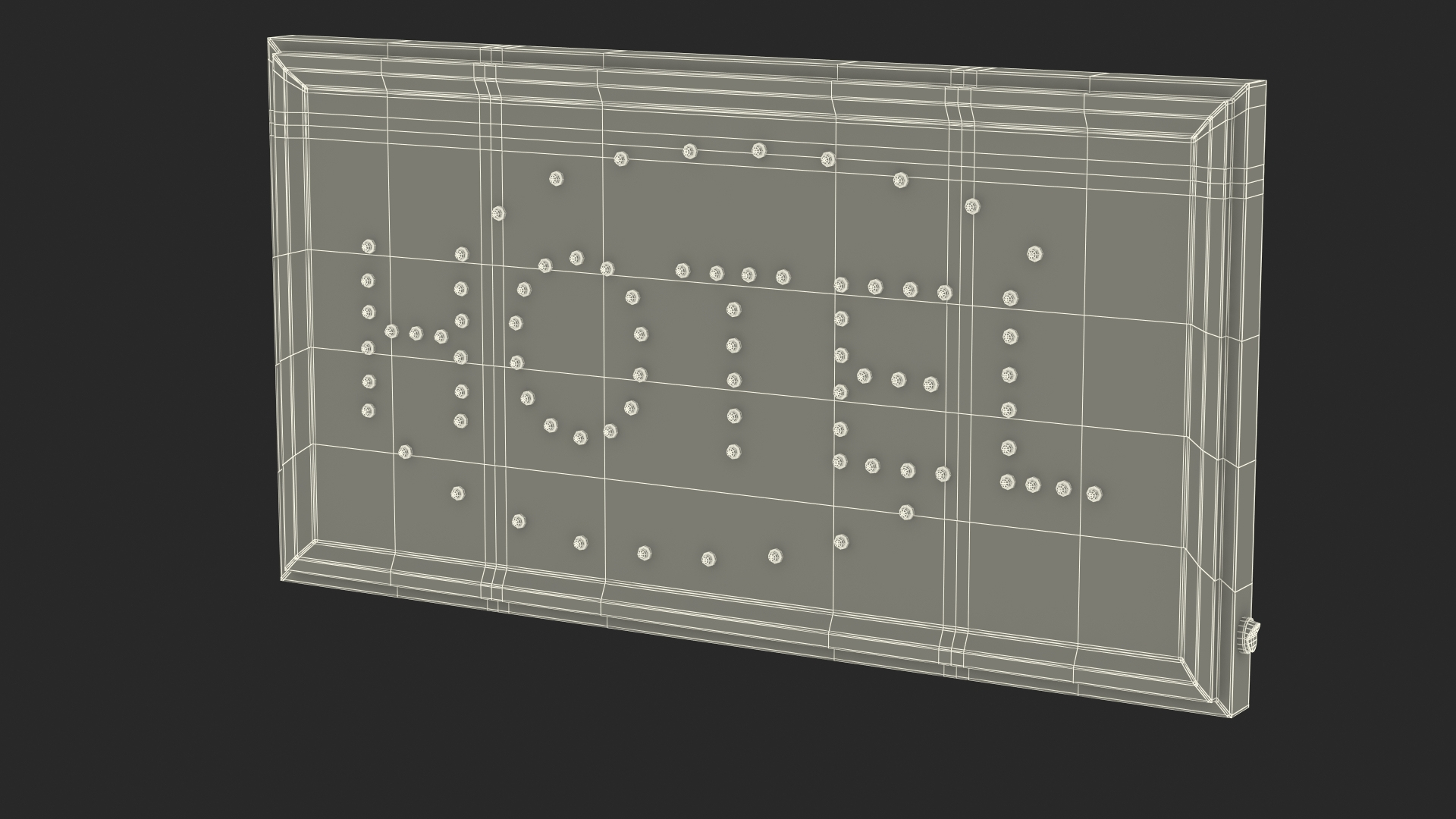 3D Model Green Hotel LED Neon Sign OFF - TurboSquid 2110954