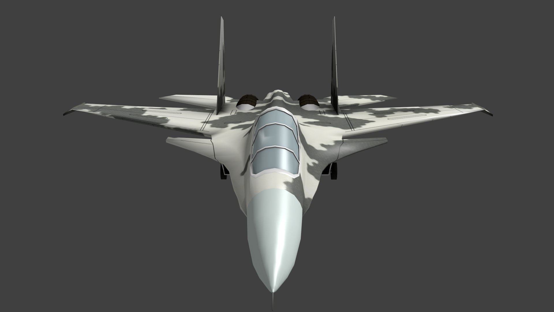 3d Model Sukhoi 30 Fighter Aircraft