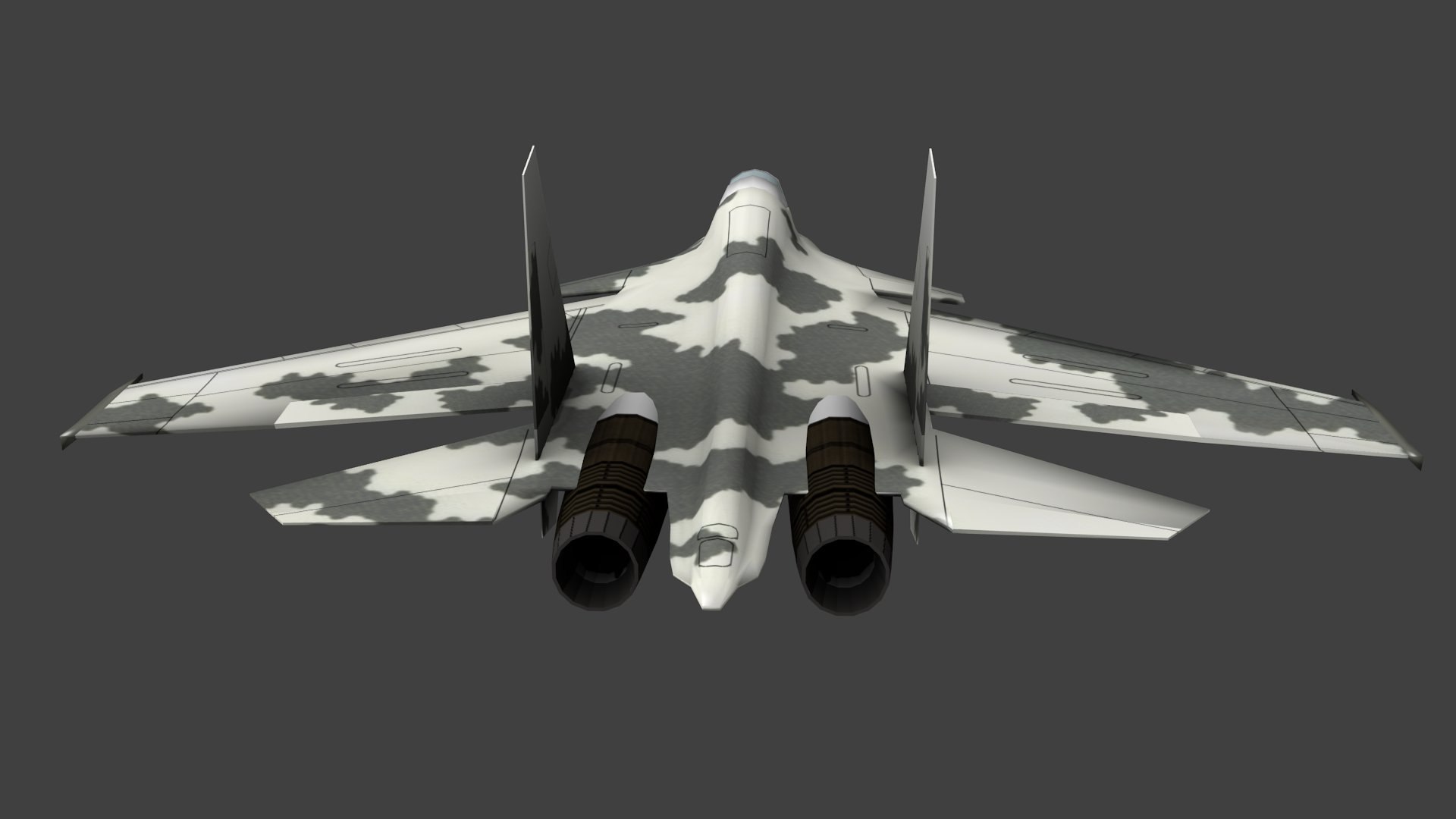 3d Model Sukhoi 30 Fighter Aircraft