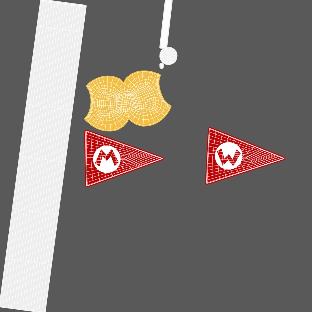 Goal-pole Final Stage Flag Model - TurboSquid 1376526