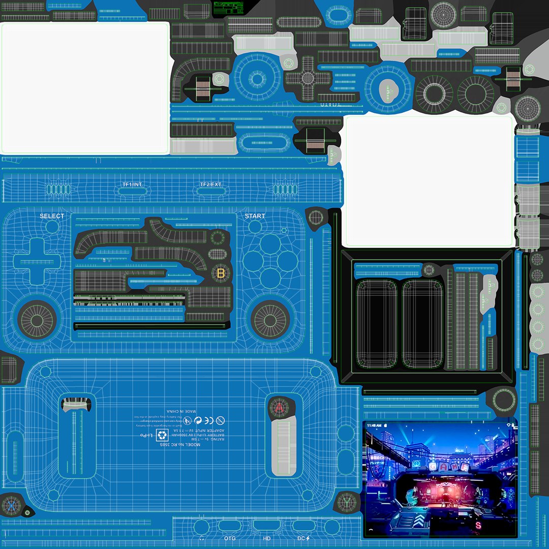 Retro Console 3D model - TurboSquid 2021280