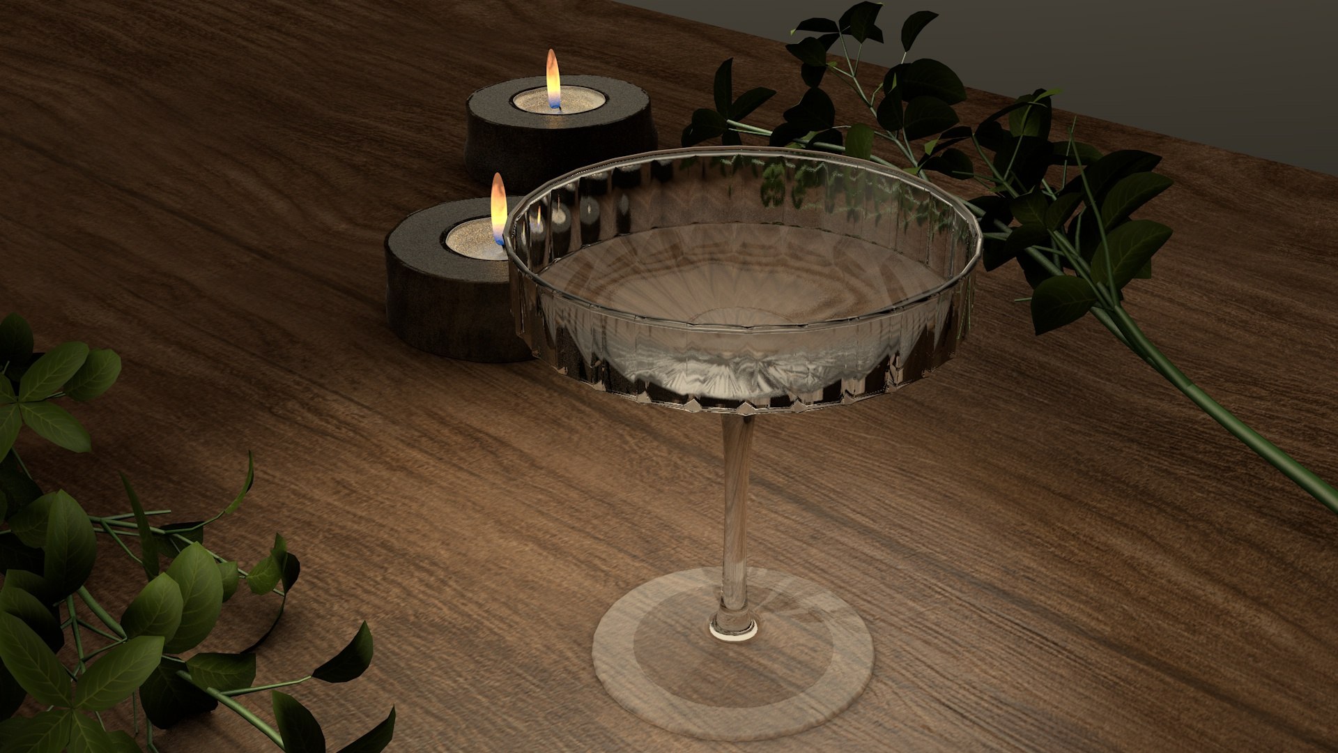 3D Ripple Champagne Saucer - TurboSquid 2339774