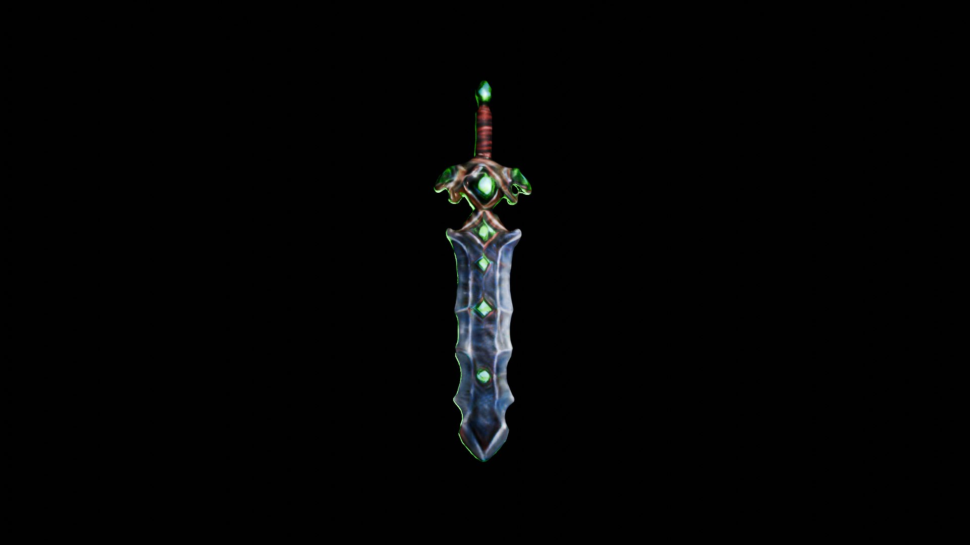 3D Emerald Sword - TurboSquid 2178205