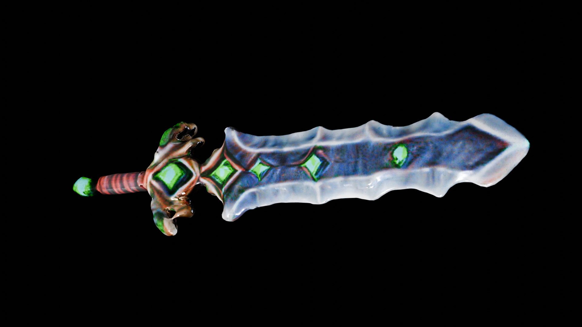 3D Emerald Sword - TurboSquid 2178205