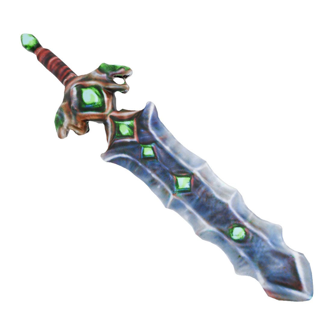 3D Emerald Sword - TurboSquid 2178205