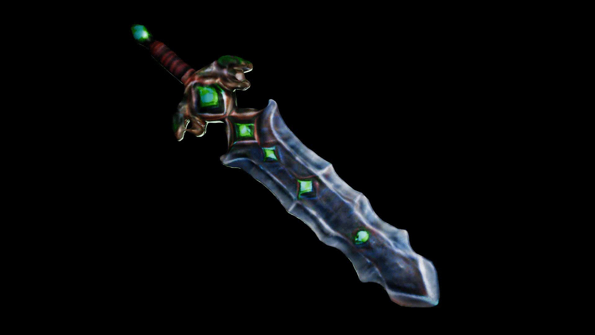 3D Emerald Sword - TurboSquid 2178205