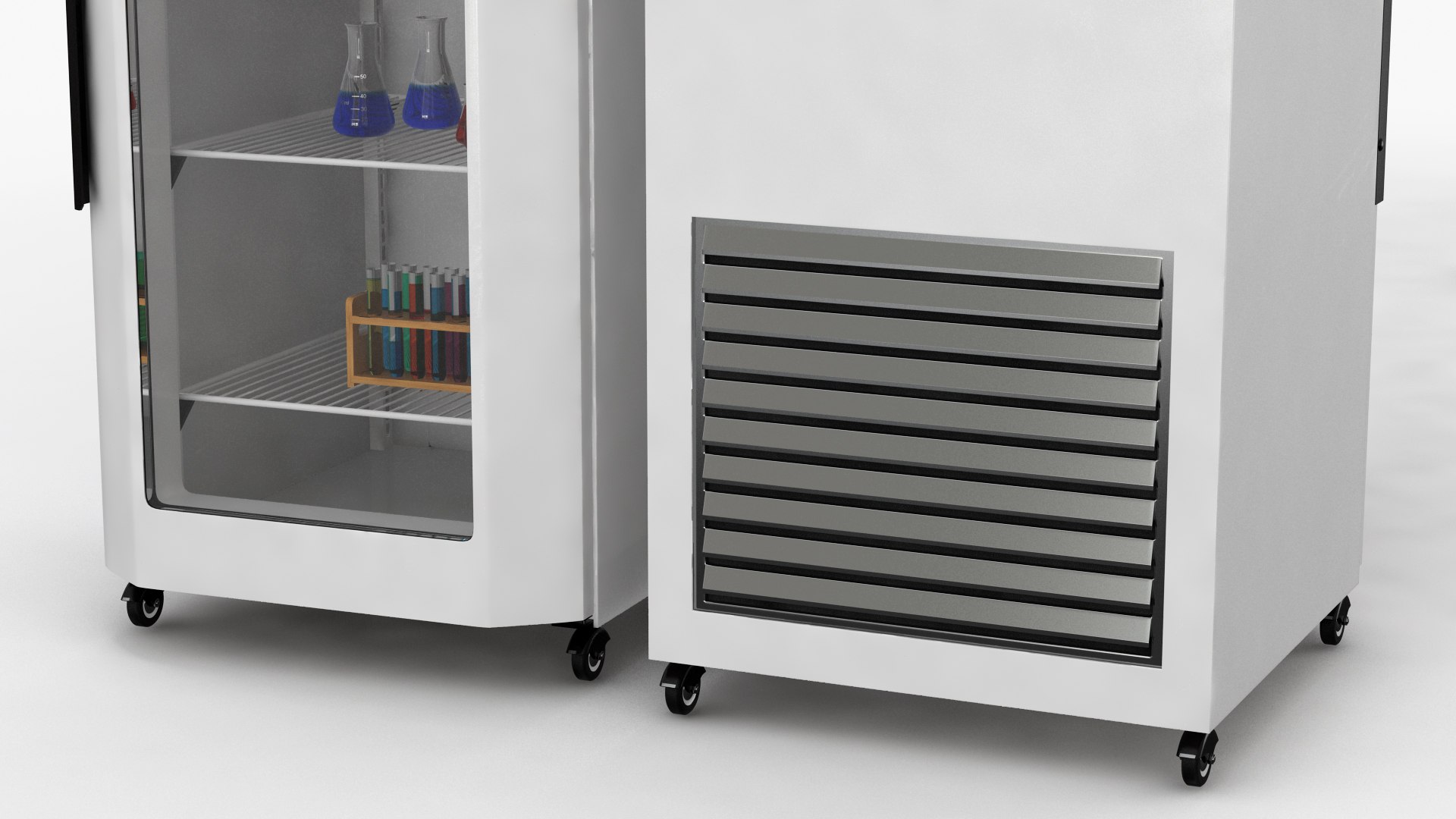 Cooled Lab Incubator 570l 3D Model - TurboSquid 1656792
