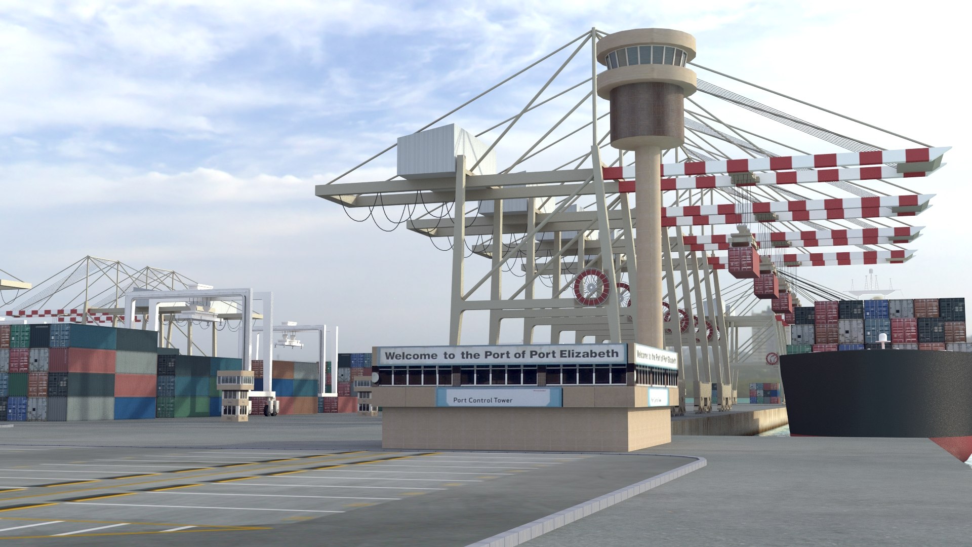 3d Port Model