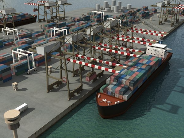 Port Terminal 3D Models for Download | TurboSquid