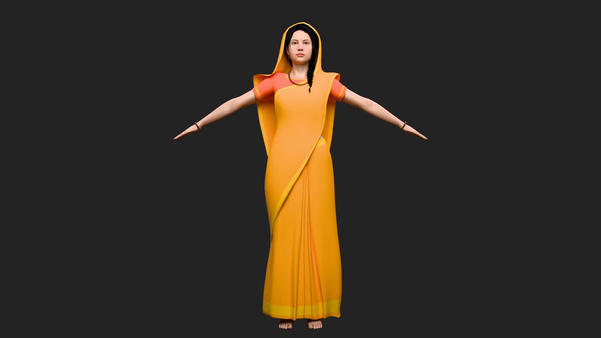 3D Ram Laxman Sita Model - TurboSquid 2432232