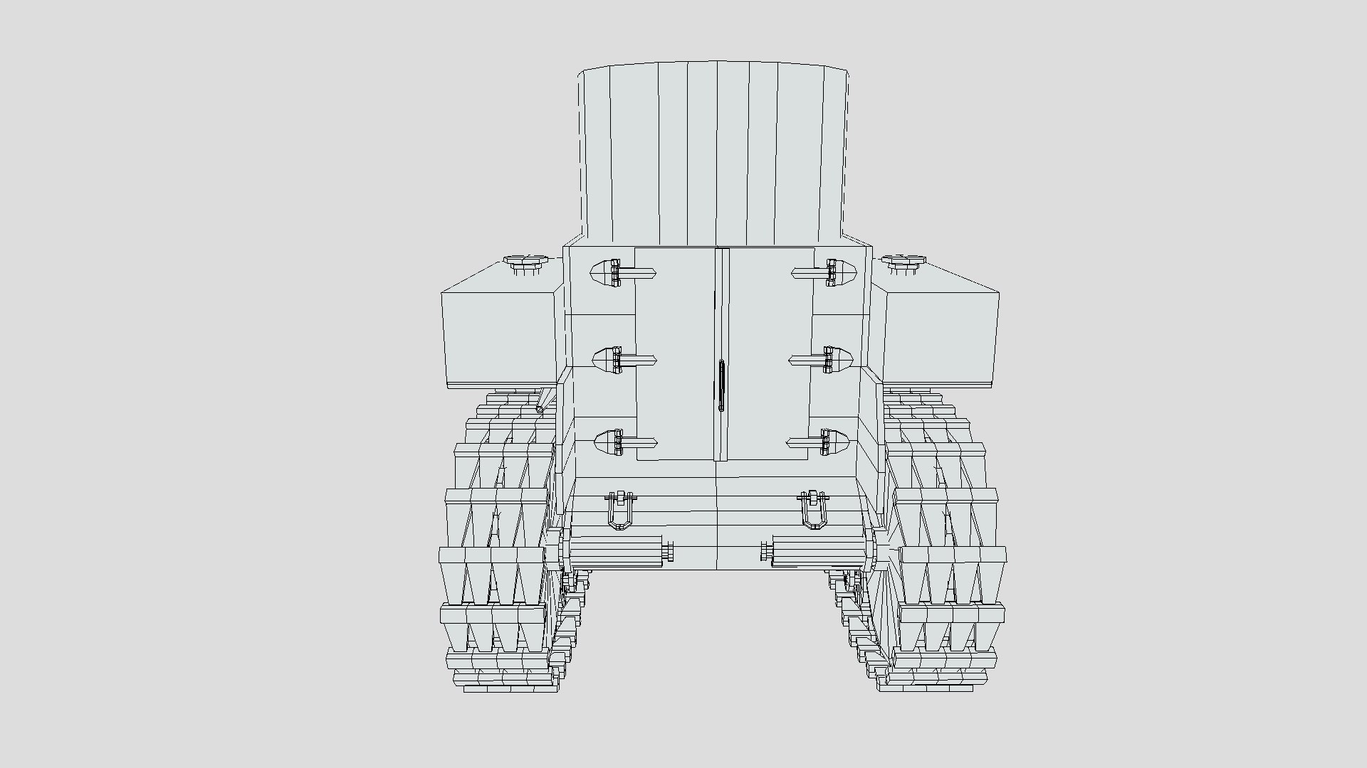 3D Cartoon T1E1 Cunningham Light Tank Model - TurboSquid 1752378