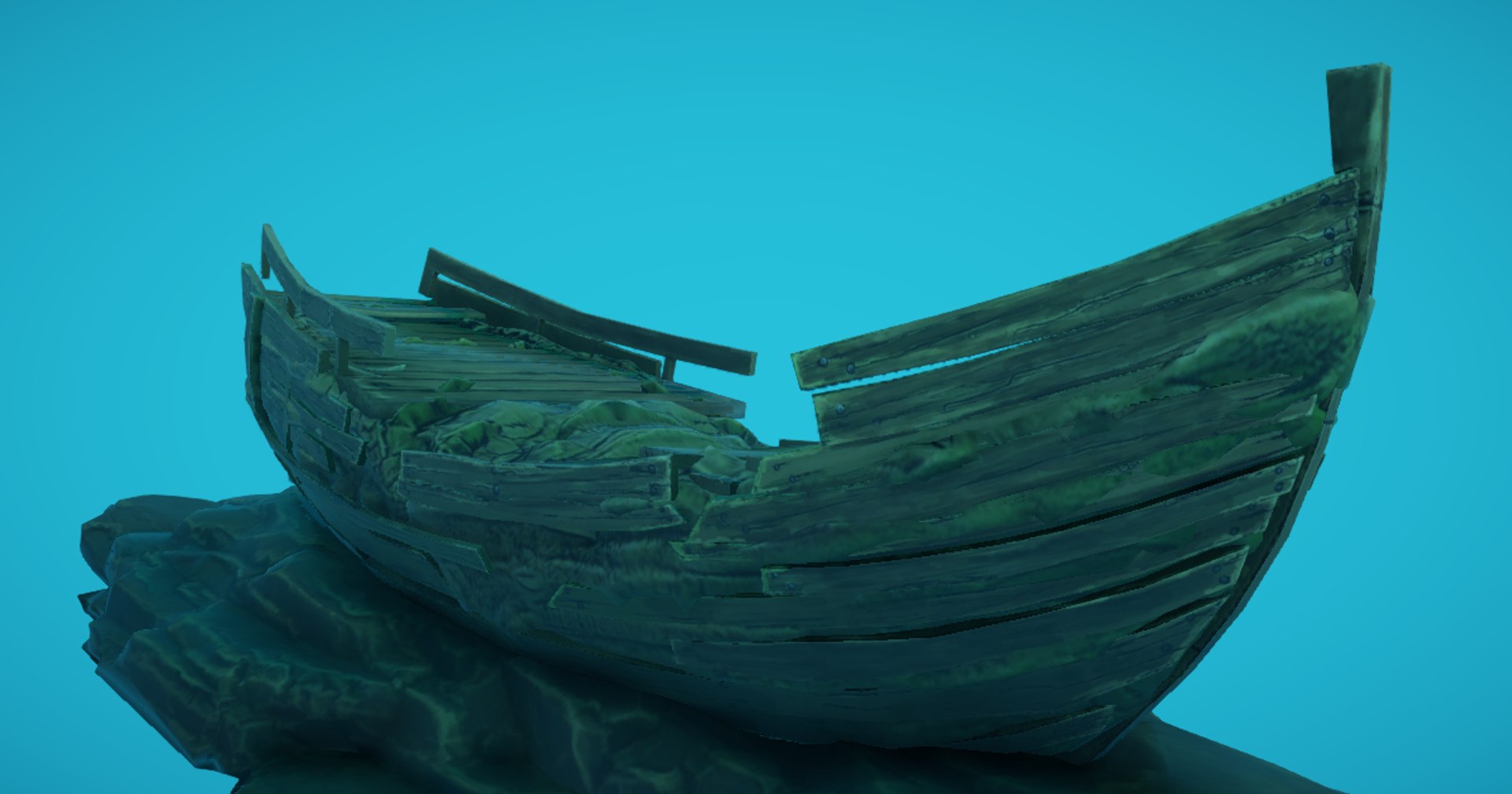 Galleon Shipwreck 3D Model - TurboSquid 1320260