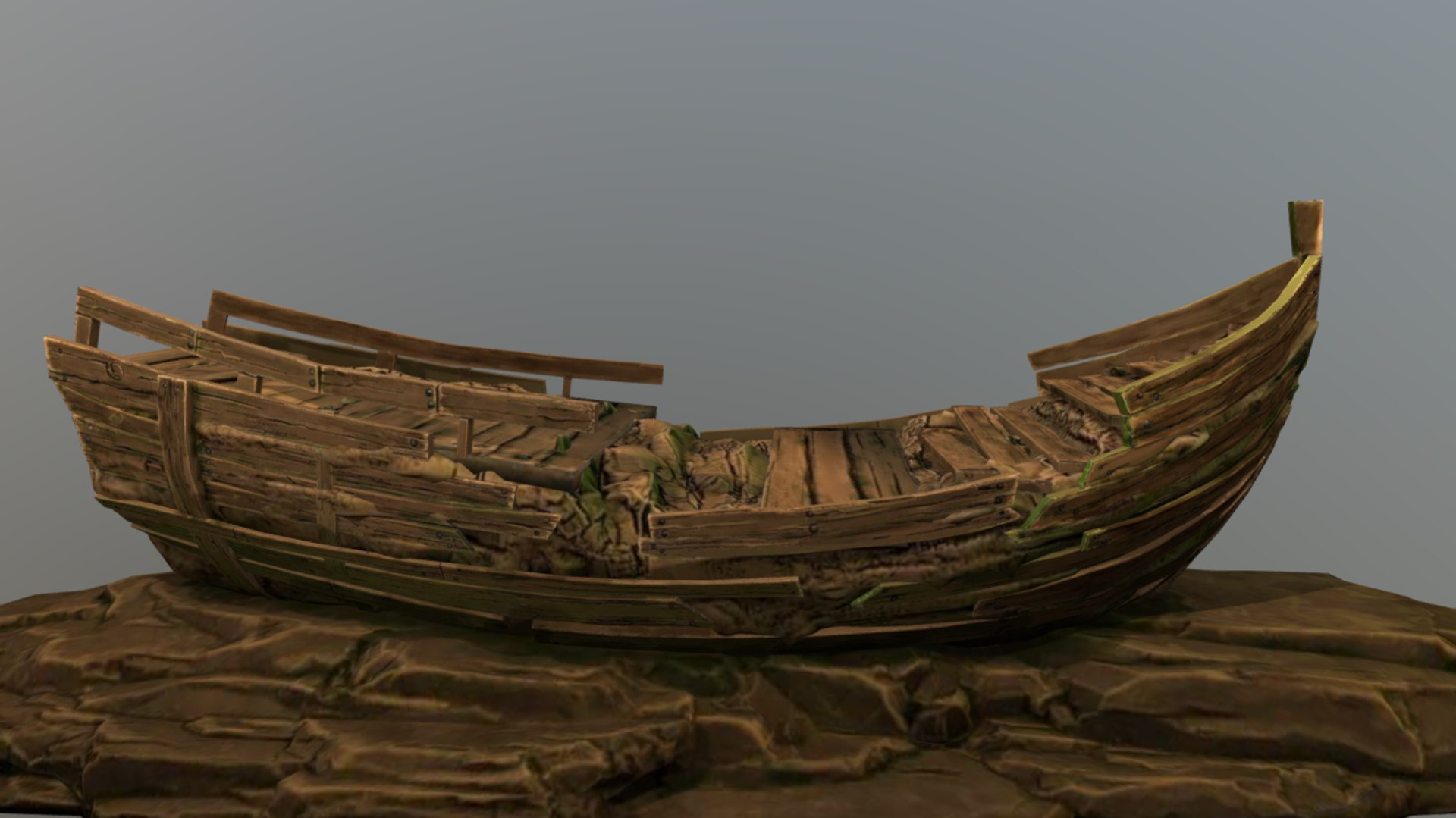 Galleon Shipwreck 3D Model - TurboSquid 1320260