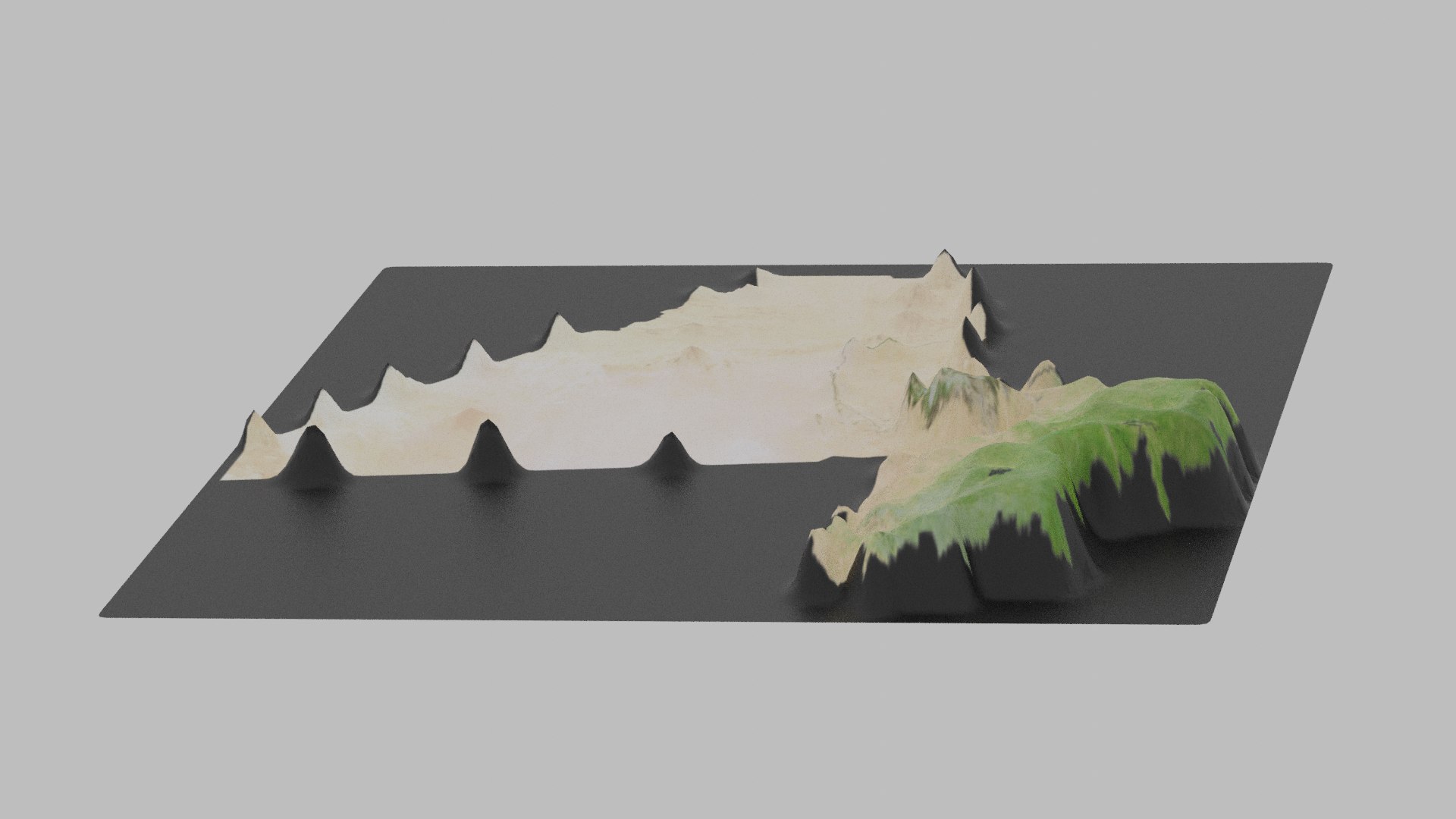 3D Mali Map Country Model - TurboSquid 2076245