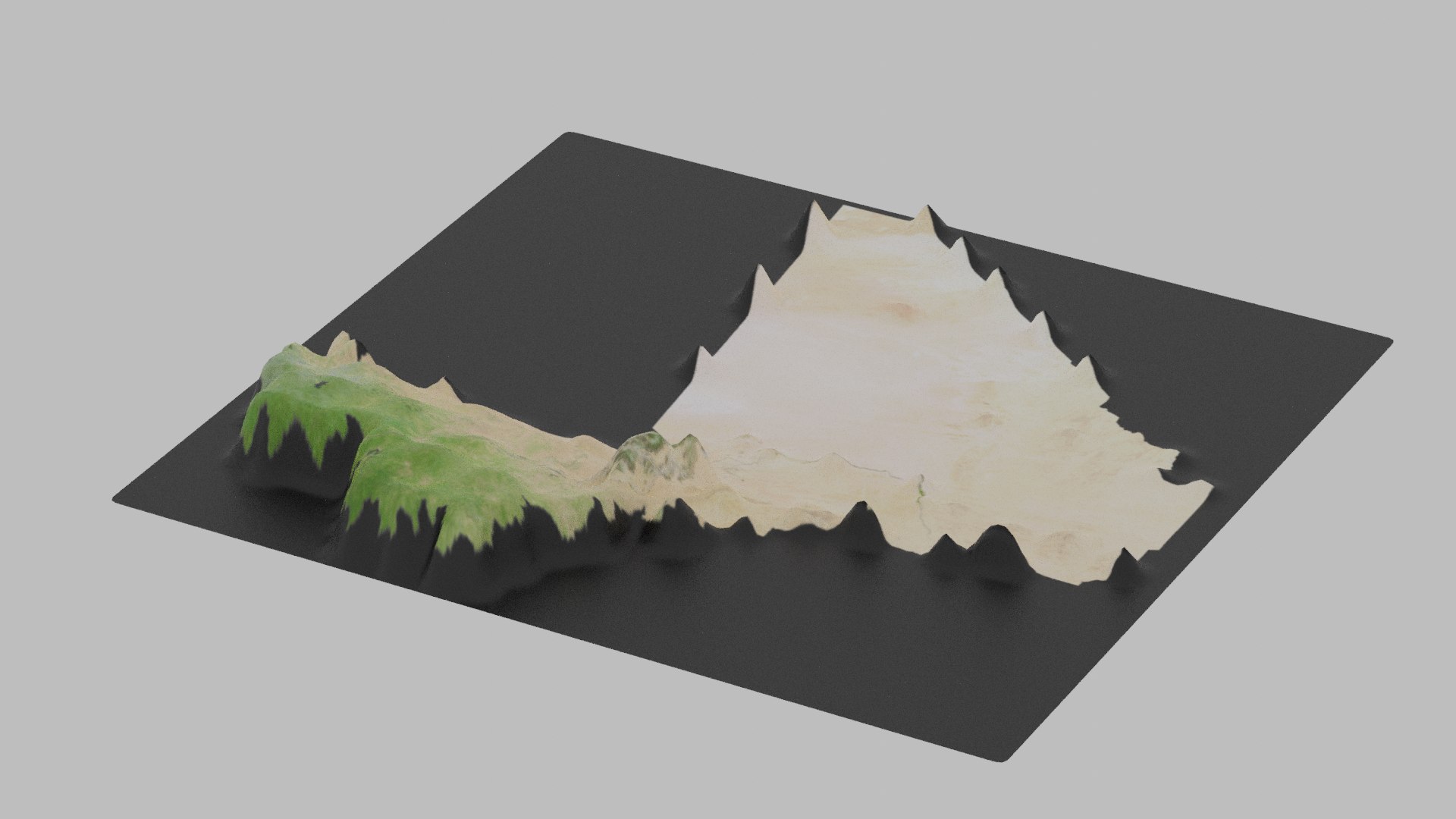 3D Mali Map Country Model - TurboSquid 2076245