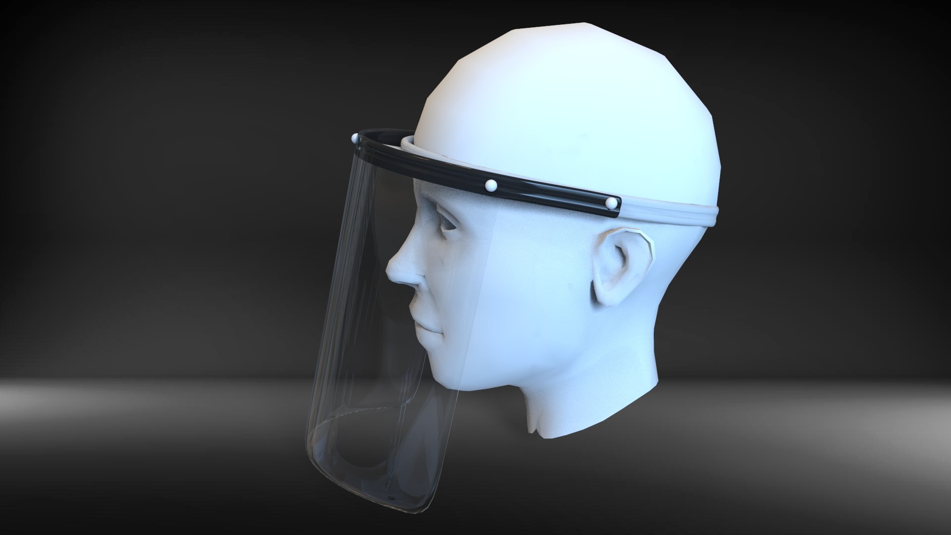3D Model Medical Face Shield - TurboSquid 1548955